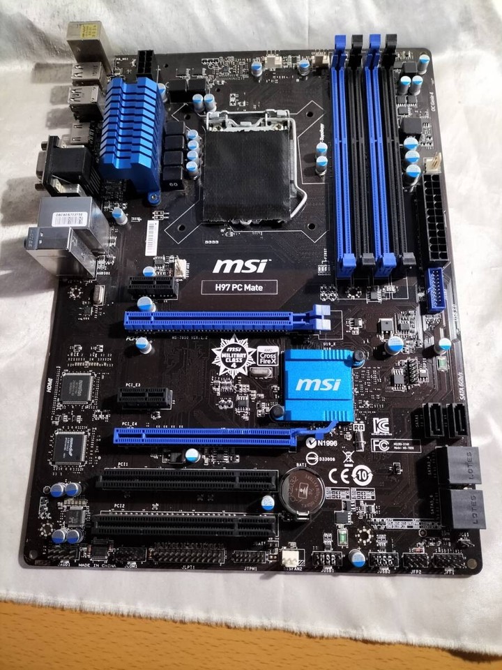 MSI H97 PC MATE LGA1150 H97 ATX Mother Motherboard | eBay