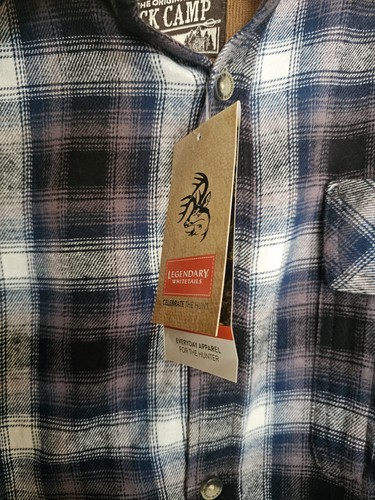 Legendary Whitetail Flannel Long Sleeve Shirt. Size Large. Mens. Brand ...