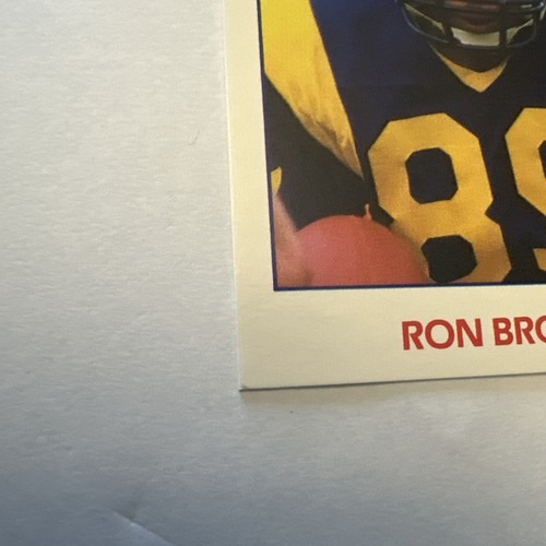 1988 Ron Brown Los Angeles Rams Starting Lineup Card Unreleased RARE ...