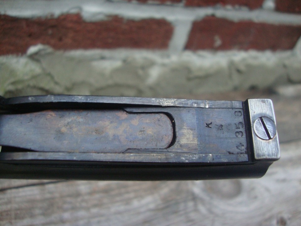 WW2 German K98 Mauser Complete Rear Sight Base Sight Ramp Spring Estate ...