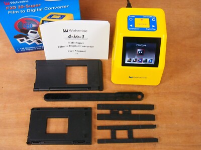 Wolverine F2D 20-Super 4-in-1 Film to Digital Converter Film Scanner | eBay
