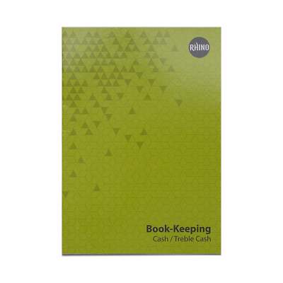 Rhino A4 32 Page Cash Ruling Bookkeeping Book | eBay UK