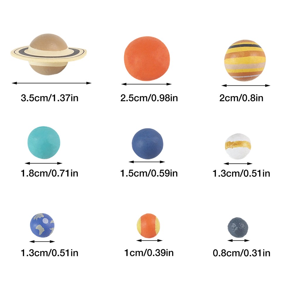 Solar System Planetarium Nine Planets Model Astronomy Science Kit for ...