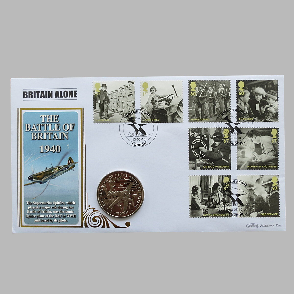 2010 Benham Coin Covers - UK First Day Covers | eBay