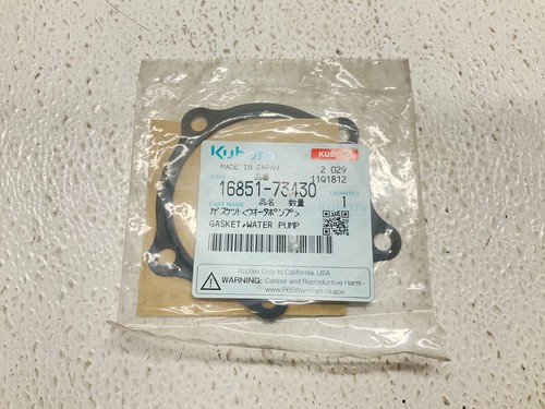 Kubota 16851-73430 Water Pump Gasket 1685173430 16851 New (TSC) | eBay