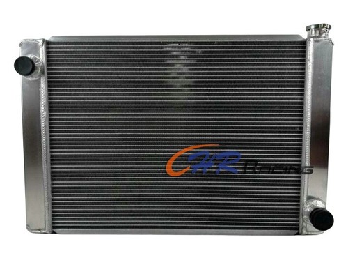 3 Row Universal Crossflow Aluminum Radiator for Chevy Configuration 24 ...