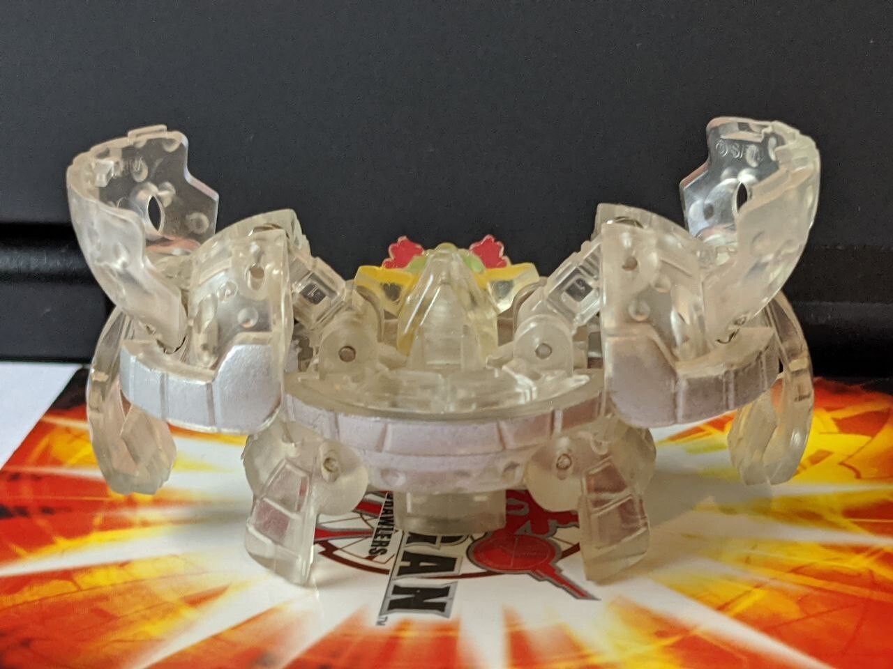 BAKUGAN New Vestroia THUNDER WILDA 720g B3 BakuCrystal Translucent Rare ...
