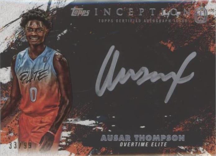 2021-22 Topps Inception OTE Overtime Elite - Inception Silver Signings ...
