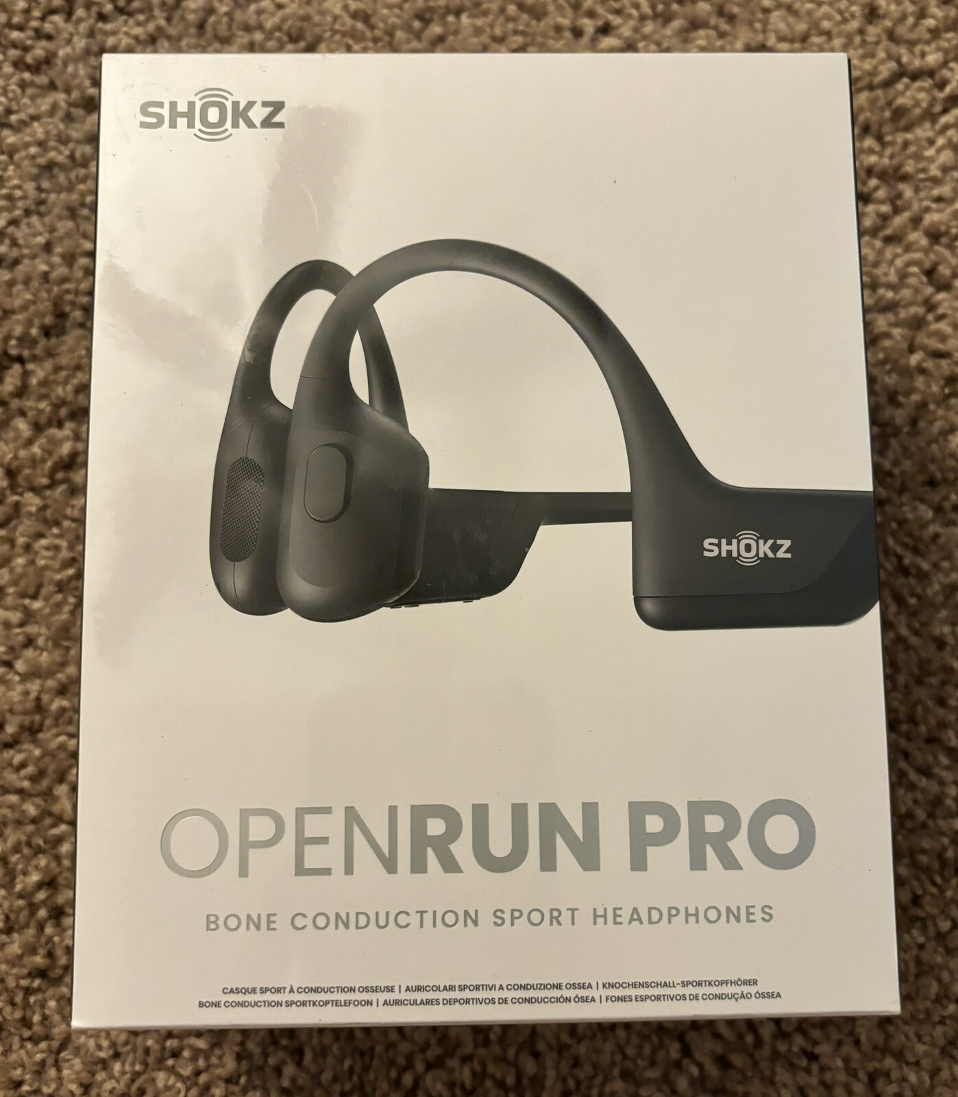 SHOKZ OpenRun Pro - Open-Ear Bluetooth Bone Conduction Sport Headphones ...