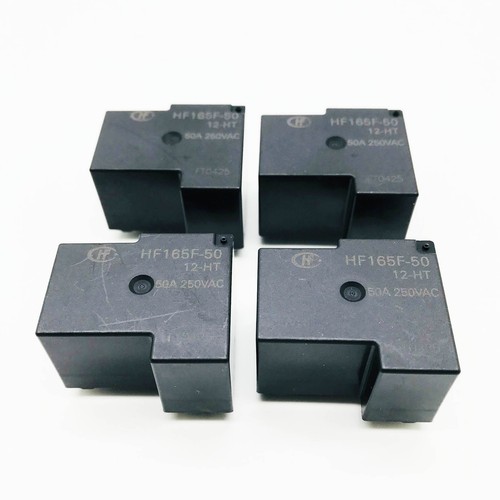 HF165F-50-12-HT HongFa Power Relay 012VDC 4 Pins 250VAC 50A x 1PC | eBay