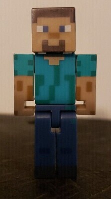 Steve Minecraft 3 inch Mini Figure PVC loose Mojang toy video game | eBay