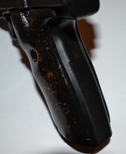 Hi Point JCP-40 JHP-45 pistol grips black with gold speckled plastic | eBay