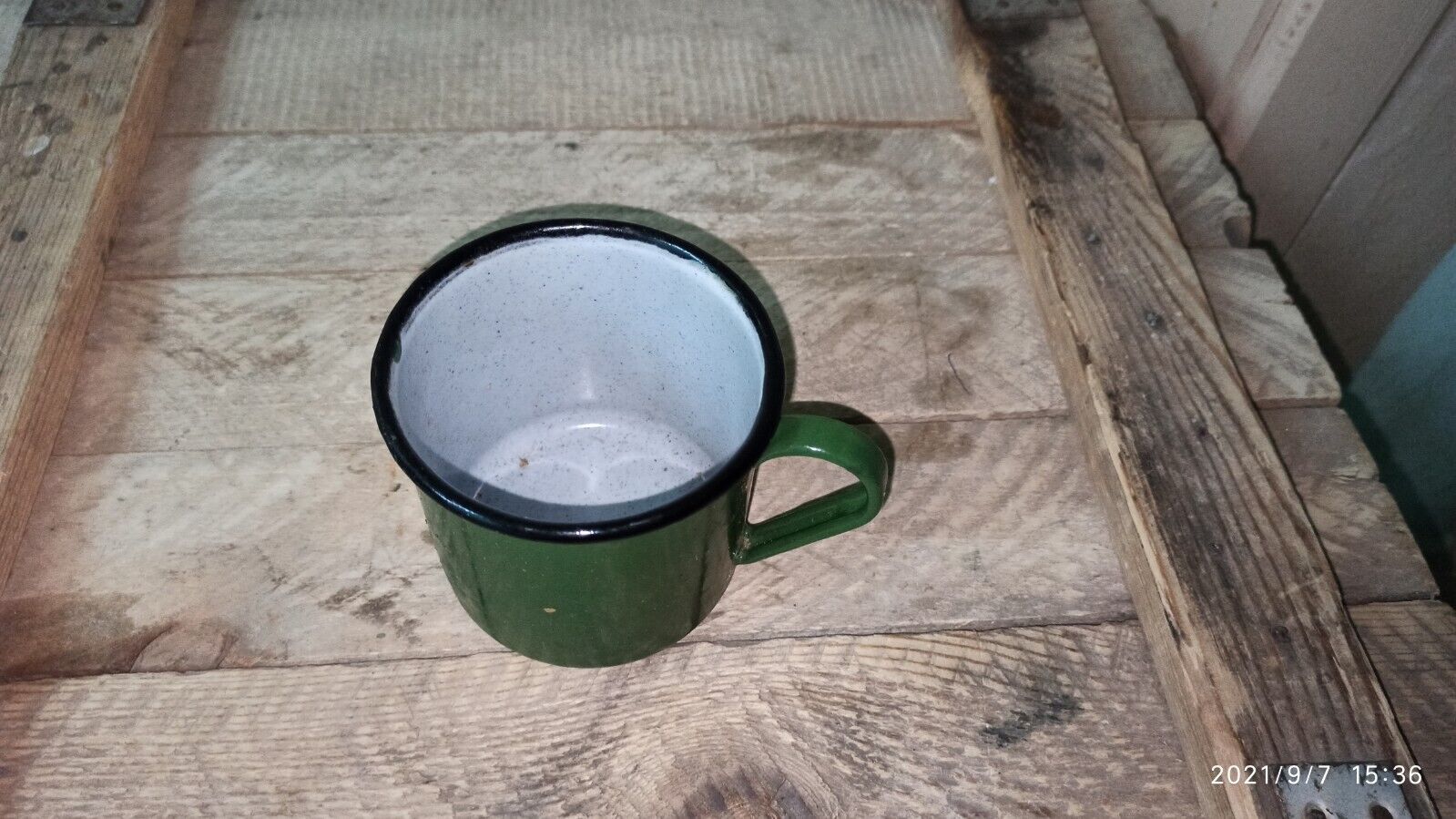 Original USSR Metal Mug, Soviet Russian Army Soldier vintage Enameled ...