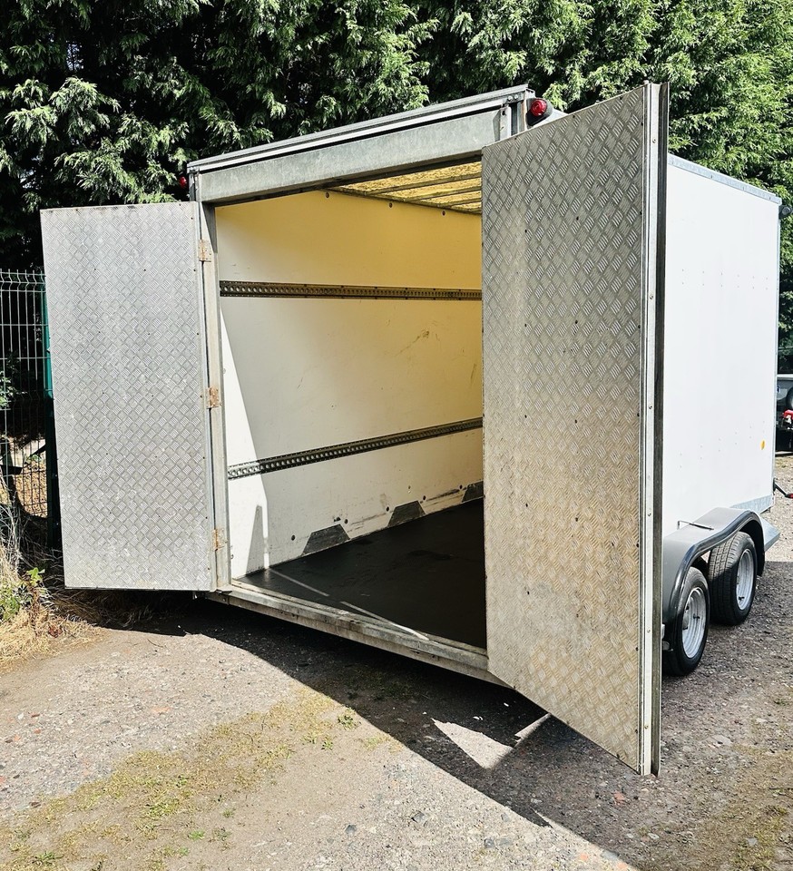 Ifor Williams BV126 12ft Box Van Trailer (Ramp Doors) Ivor BV105 BV106 ...