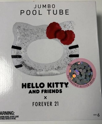 HELLO KITTY POOL FLOAT - HELLO KITTY & FRIENDS x FOREVER 21 JUMBO POOL ...