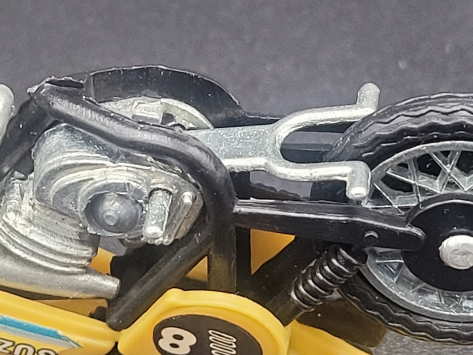 SUZUKI RM125 RM MX 125 RIDGE RIDER DIECAST METAL SCALE MODEL 1986 ZEE ...