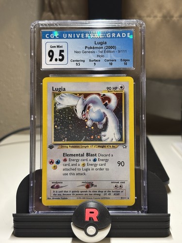 Lugia Neo Genesis 1st Edition Cgc Old Blue Label 9.5 ( Cgc 10 ) | eBay