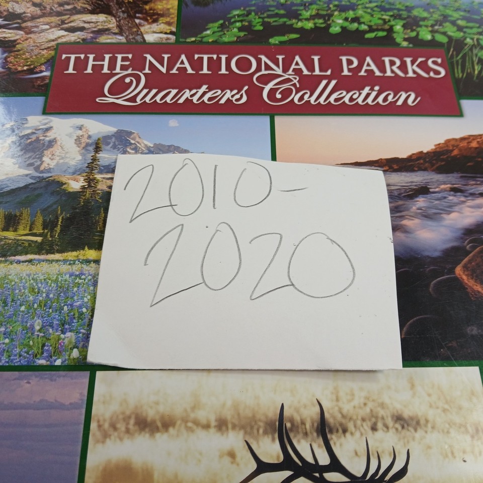 The National Parks Quarters Collection 2010-2020 Complete 56 Panels ...