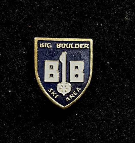 BIG BOULDER Ski Pin Badge PENNSYLVANIA Skiing Souvenir Resort Travel ...