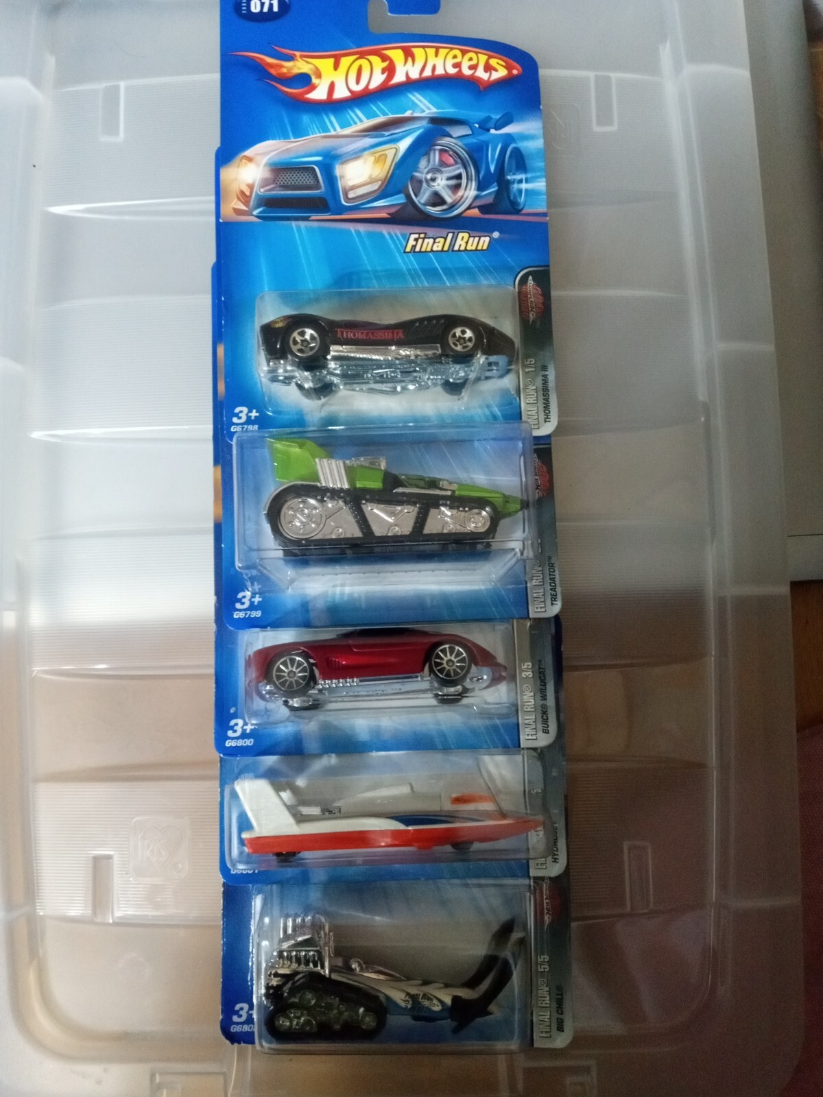 Set Of 5 Final Run Hot wheels | eBay