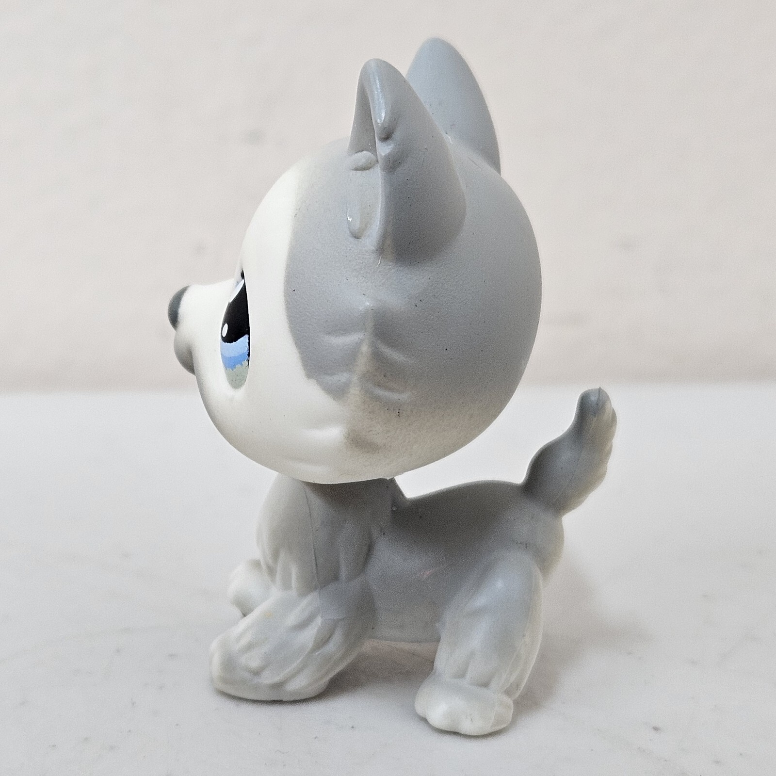 Littlest Pet Shop LPS #69 Husky gris blanc chien authentique Hasbro ...