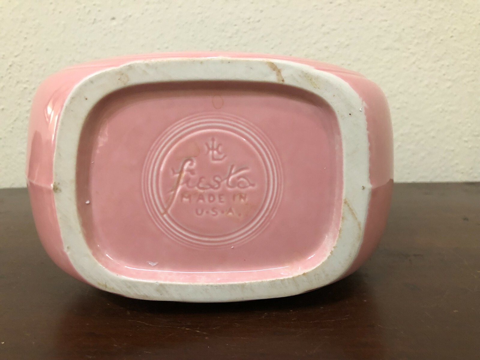 Fiesta Fiestaware Pink Flamingo Large Disc Pitcher 64 oz USA | eBay