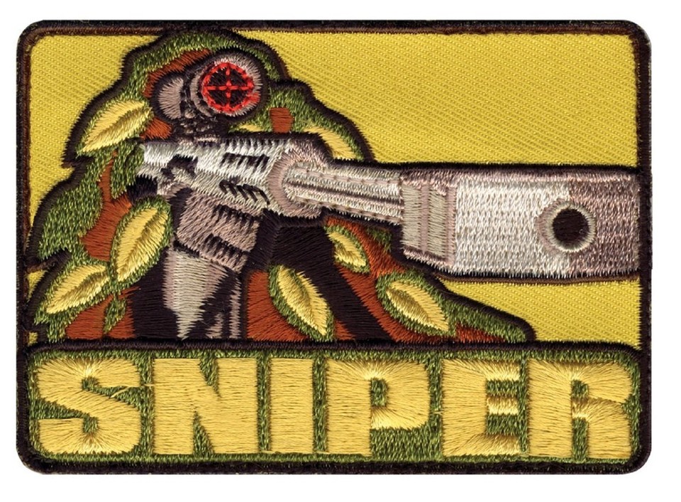 Tactical Hook-Back Morale Patch - Embroidered Hook Back Military ...