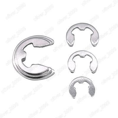 304 Stainless Steel External E Retaining Ring E-Clips E Rings Φ1.2mm ...