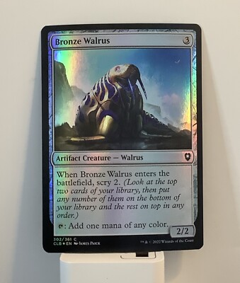 MTG CLB: Bronze Walrus Commander Legends: Battle for Baldur's Gate ...