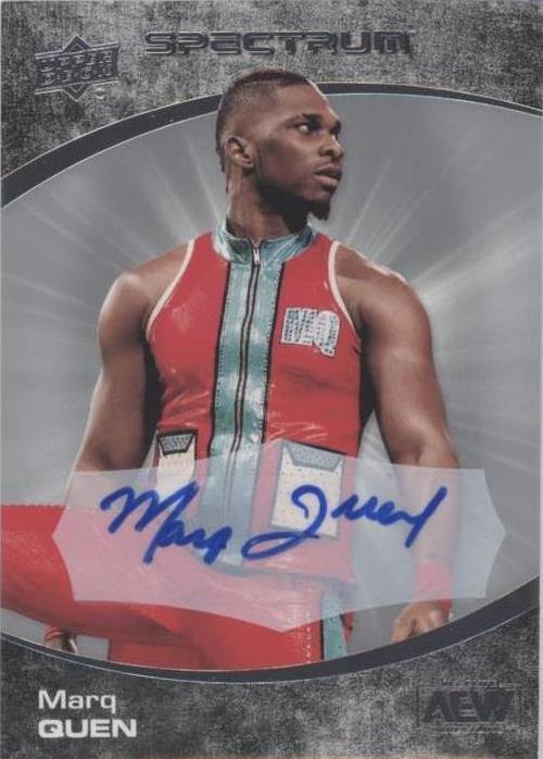 2021 Upper Deck AEW Spectrum - Marq Quen #34 Autographs (AU, RC) for ...