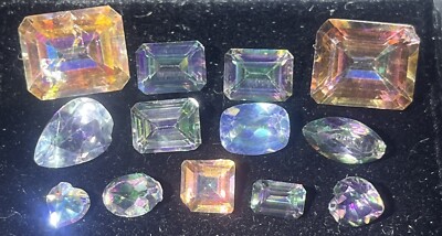 28.55Ct. Multicolor Mystic Topaz Gemstones. Various Sizes & Facets. | eBay