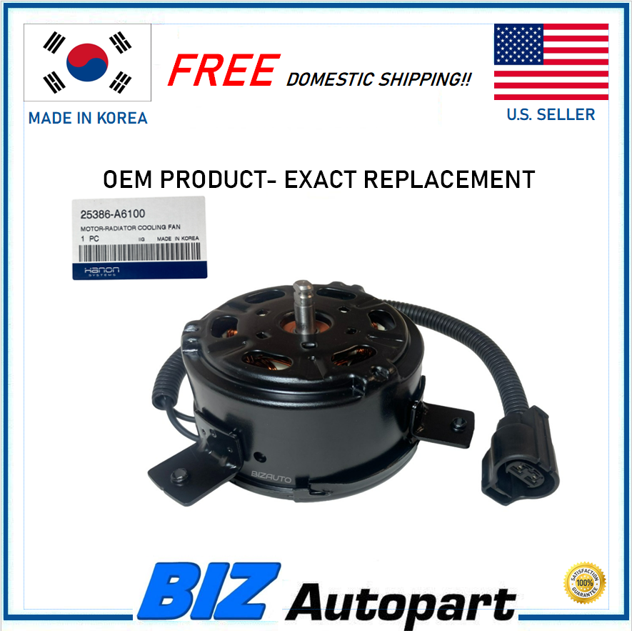 OEM Cooling Fan Motor for 14-17 ELANTRA/GT/COUPE 15-18 FORTE/5/KOUP ...