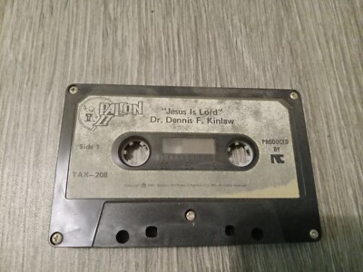 Dr Dennis F Kinlaw Jesus is Lord 1981 Cassette Christian Gospel Sermon ...