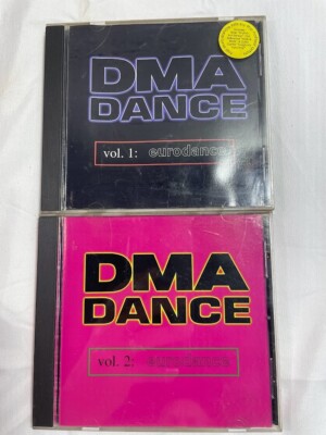 1996 DMA Dance CD Eurodance Vol 1 & 2 Preowned Clean Promo Inherit ...