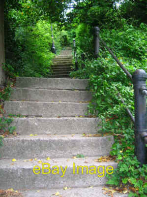 Photo 6x4 Green Steps Rye Access point down the cliff between Strand ...