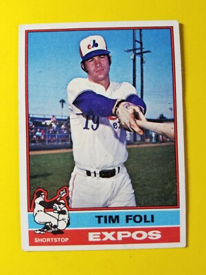 VINTAGE TIM FOLI #397 MONTREAL EXPOS - 1976 TOPPS MLB BASEBALL | eBay