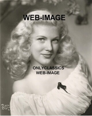 30's CUTE SEXY BEAUTIFUL BLONDE KAREN LEWIS GLAMOUR GIRL PHOTO PIN UP ...