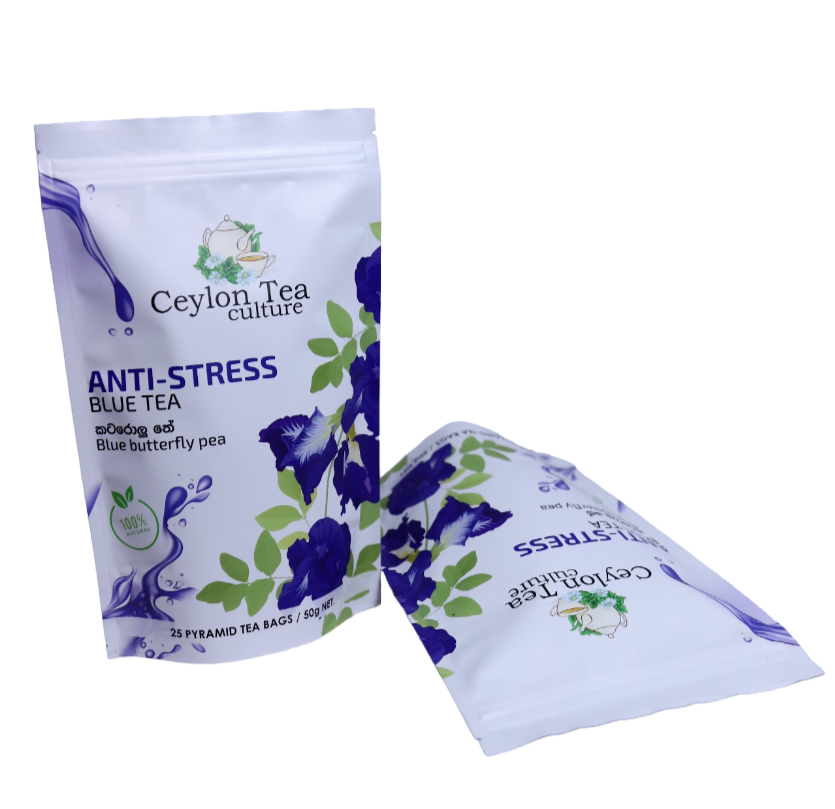 25 Pure blue butterfly pea flower tea bags 'Clitoria ternatea 100 ...