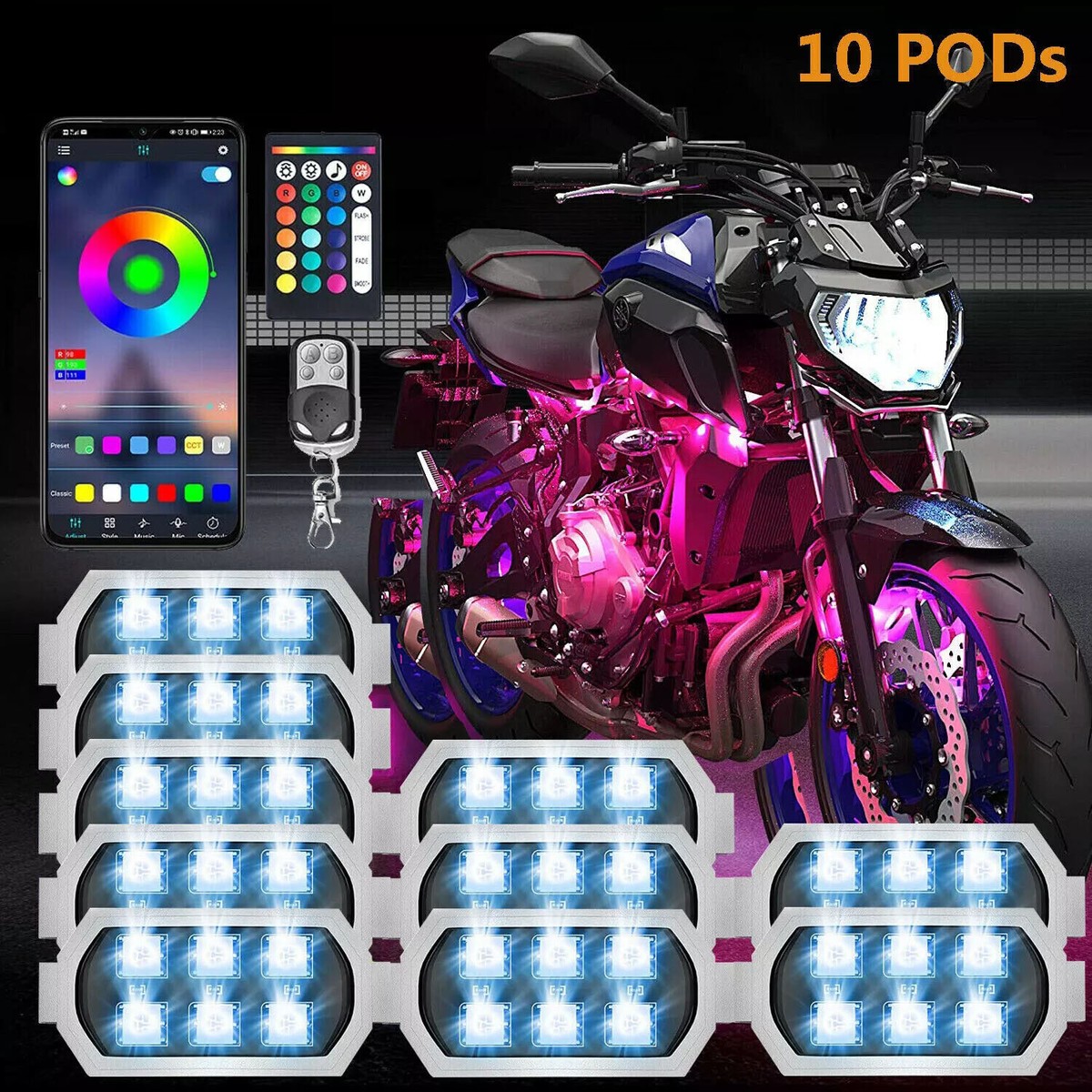 Neon Motorcycle Motorbike/ Motorcycle Neon Sign | Neon Hub NZ