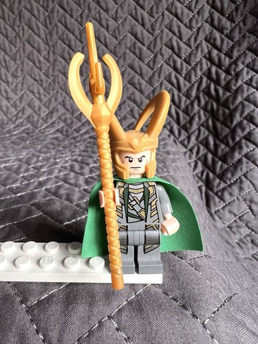 LEGO LOKI Minifigure Marvel Super Heroes Avengers sh033 CMF 🛑 READ ...