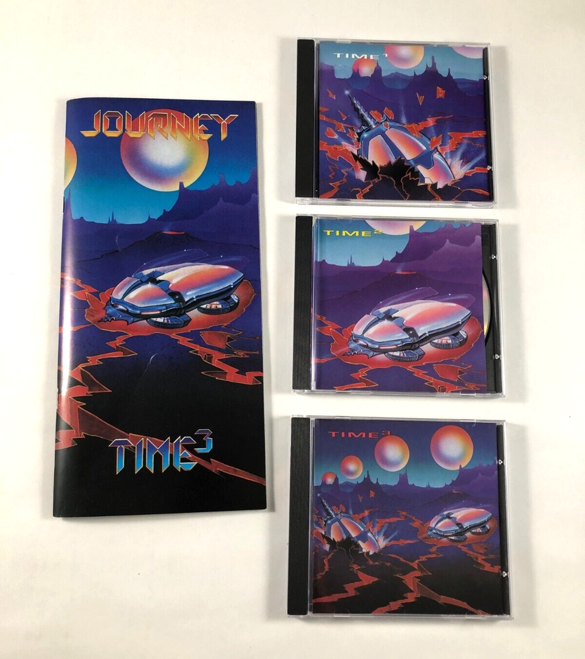 JOURNEY Time3 Box Set CD 1992 - 3 Discs Columbia with Booklet | eBay