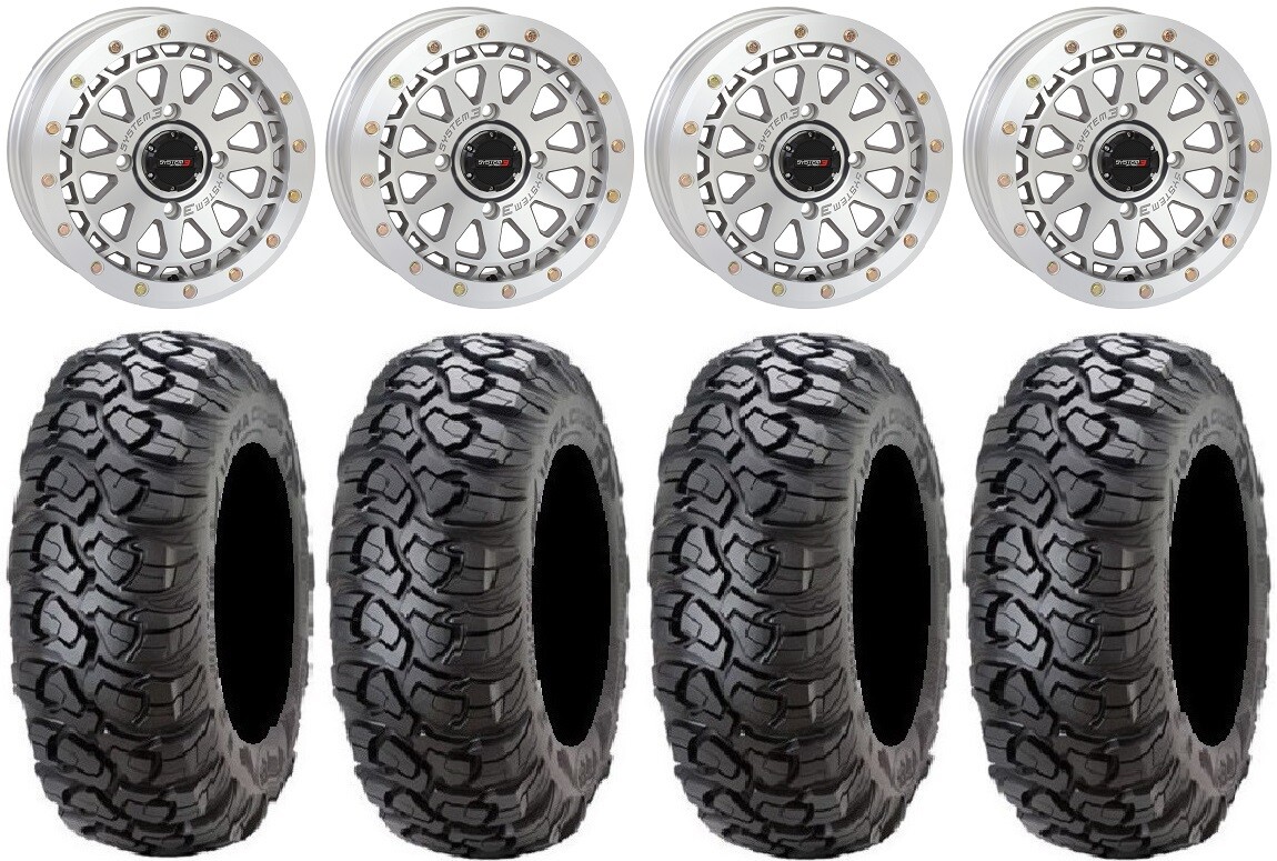 System 3 SB-6 15" Wheels Mh (6+1) 32" Ultracross Tires RZR XP 1000 ...