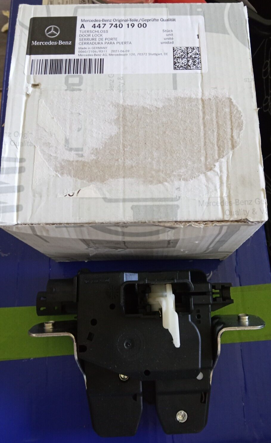 New Genuine Mercedes Benz Vito Tailgate Lock Mechanism W447 A4477401900 ...