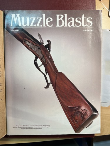 Muzzle Blasts Magazine, June 1987, In Original Shipping Cover | eBay