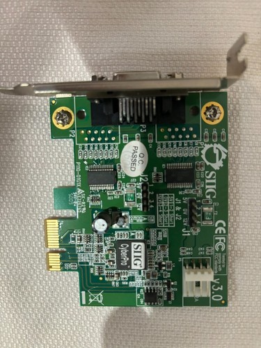 SIIG CyberPro DP CyberSerial 4S PCIe JJ-E40011-S3 PCI-E X1 Controller ...
