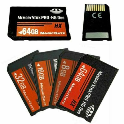 16/32GB Memory Stick Flash PRO-HG Duo MagicGate Card For Sony PSP 1000 ...