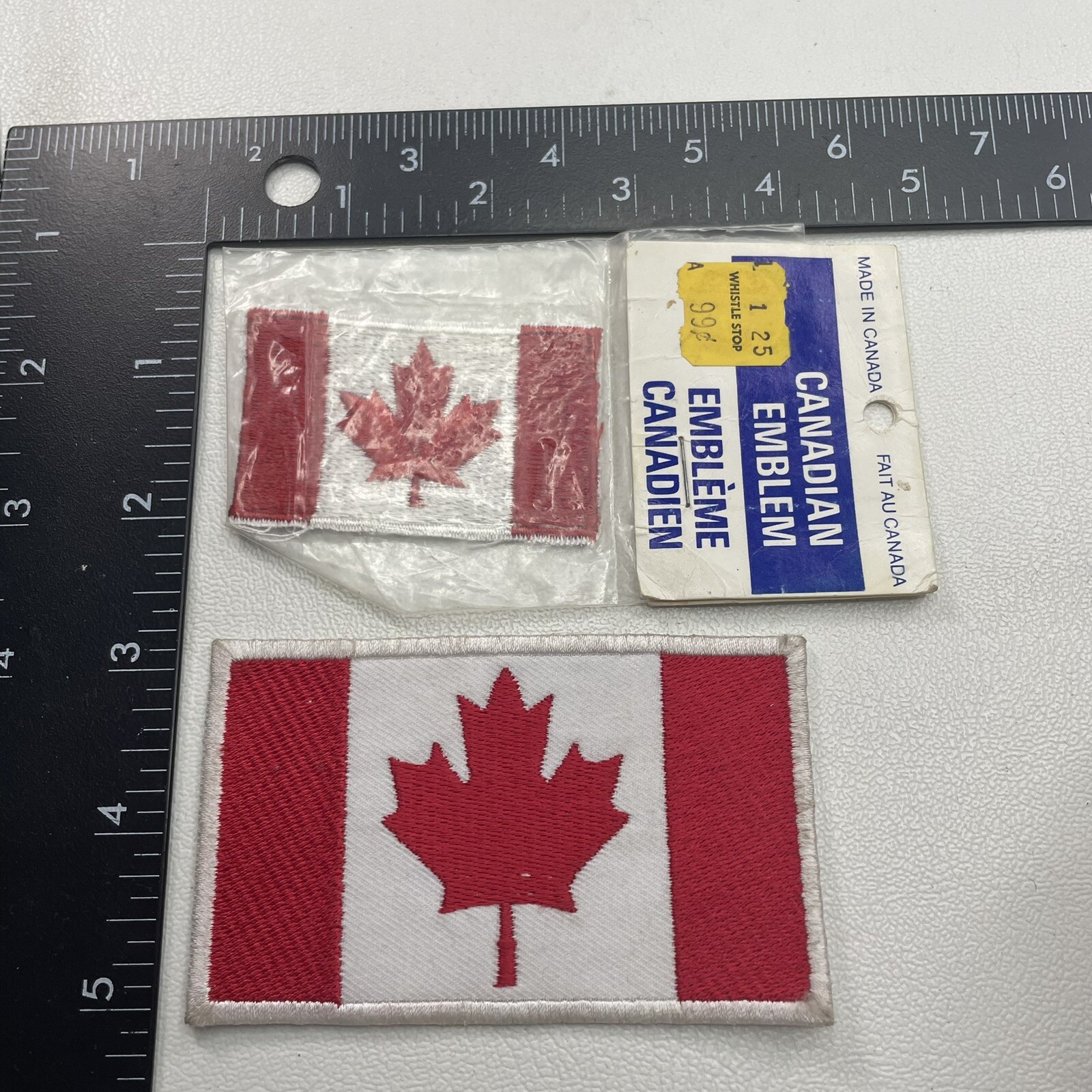 2 Patches CANADA MAPLE LEAF Flag Patch Lot 32JJ | eBay