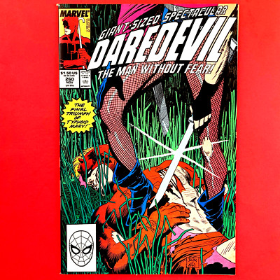 Daredevil #260 Marvel VF- 1988 Typhoid Mary Bullet Bushwacker Kingpin ...