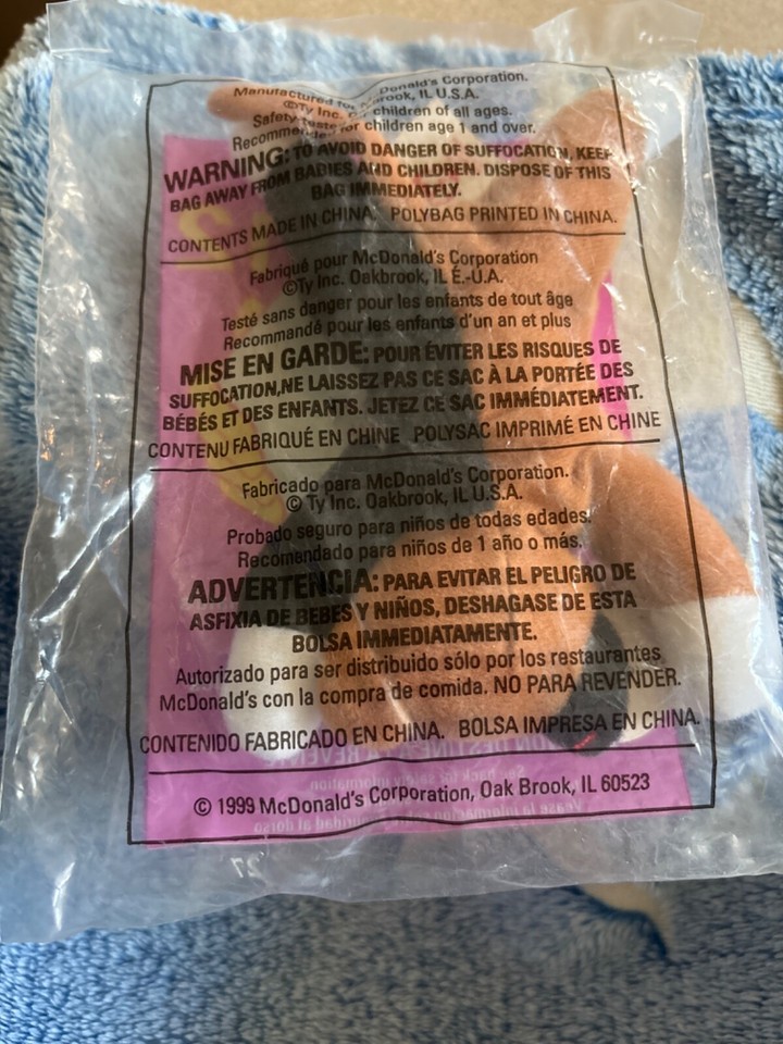 beanie babies mcdonalds Chip the Cat #12 | eBay