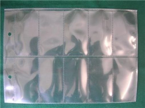 100 x 10 POCKET CIGARETTE CARD BINDER SLEEVES TO FIT GLEN 2 RING ALBUMS ...